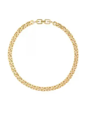 Givenchy 1980s Curb-chain Necklace - Gold