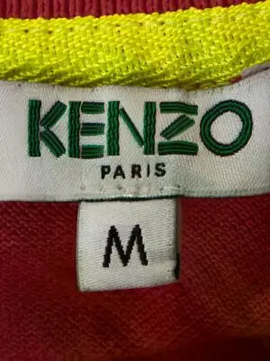 Kenzo Tiger-embroidered Polo Top