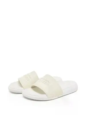 Alexander McQueen Logo-embossed Pool Slides