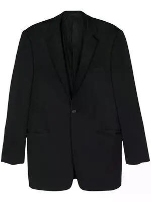 Giorgio Armani 2000s Single-breasted Striped Blazer