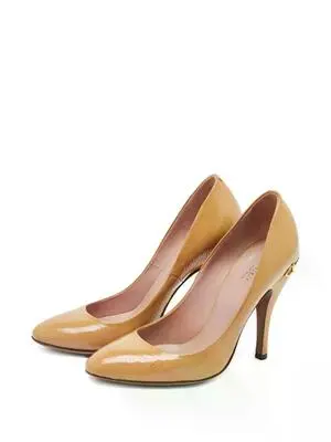 Gucci 2024 110mm Leather Pumps