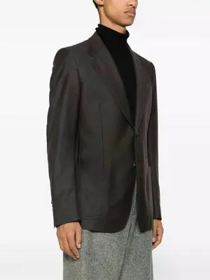Gucci 2000s Notched Lapels Buttoned Blazer