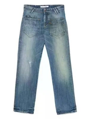 Gianfranco Ferre 2000s Logo-patch Jeans