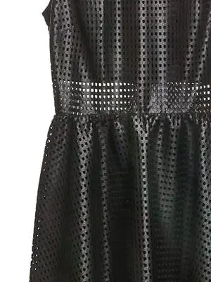 Sandro Perforated Mini Dress