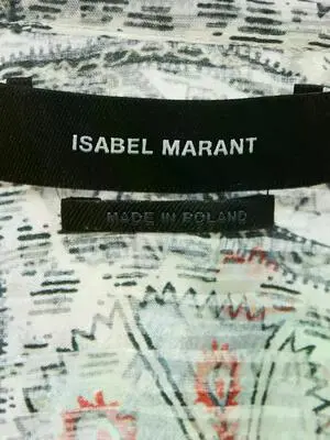 ISABEL MARANT VINTAGE Vintage Isabel Marant Paisley-print Silk Blouse