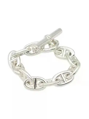 Hermès 2010s Chaîne D'ancre Bracelet - Silver