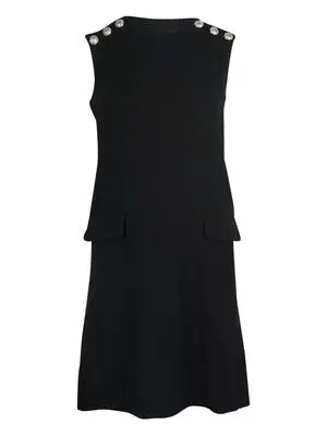 Claudie Pierlot Button-detail Flap-pocket Dress