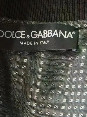 Dolce & Gabbana Embroidered Polka-dot Bomber Jacket