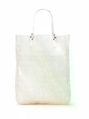 Fendi 2000-2010 Zucchino Canvas Tote Bag