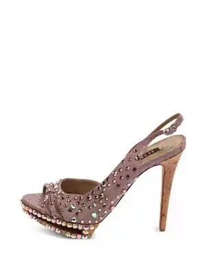 Le Silla Studded Sandals For Women