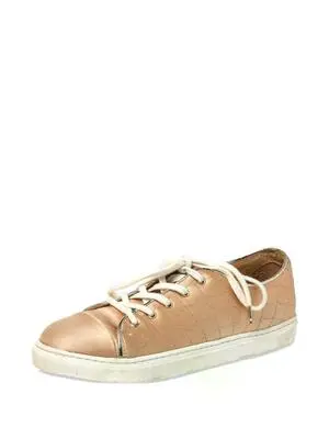 CHARLOTTE OLYMPIA Satin Sneakers - Brown