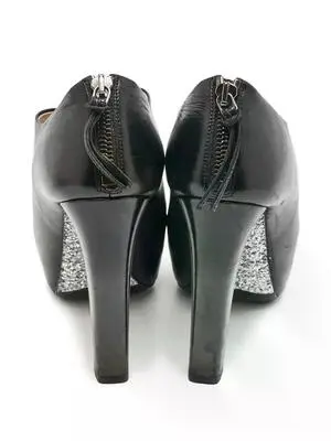 Miu Miu 120mm Leather Platform Pumps