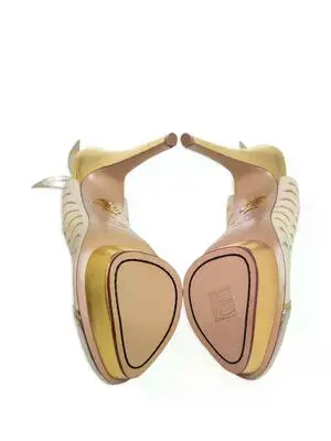 CHARLOTTE OLYMPIA 150mm Peep-toe Platform Slingback Heels
