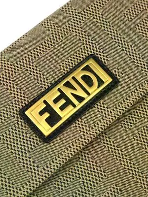 Fendi 1990s Zucca Pattern Wallet