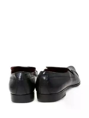 Dolce & Gabbana Logo-plaque Leather Loafers