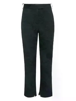 Ferragamo Black Wash Pants For Women