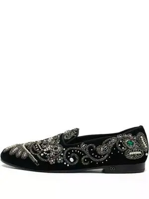 Dolce & Gabbana Embellished Loafers For Men