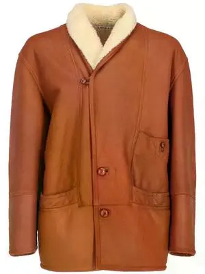 A.N.G.E.L.O. VINTAGE CULT 1980s Shearling Coat - Brown