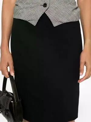 Dior 1990s Crepe Pencil Skirt