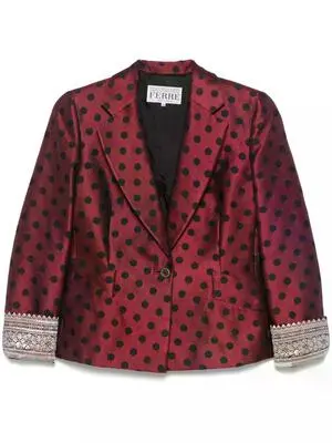 Gianfranco Ferre 1990s Polka-dot Blazer