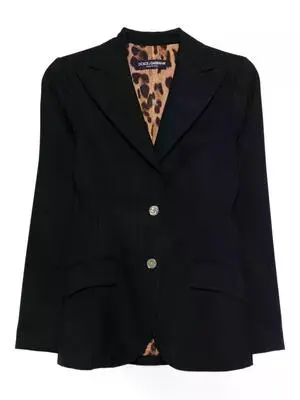 Dolce & Gabbana Button Detailed Blazers For Women
