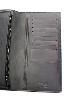 LOUIS VUITTON 2019 Damier Infini Bi-fold Long Wallet - Black