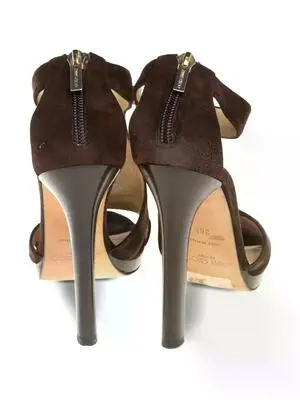 JIMMY CHOO 120mm Beaded T-strap High-heel Sandals