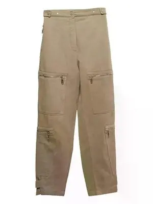 Fendi Zip-pocket Straight-leg Trousers