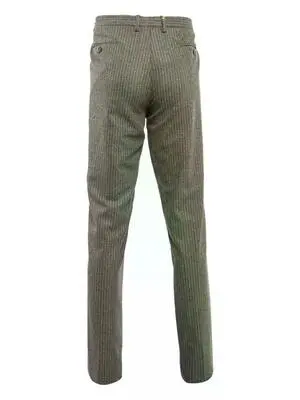Etro Pinstripe Wool-blend Trousers