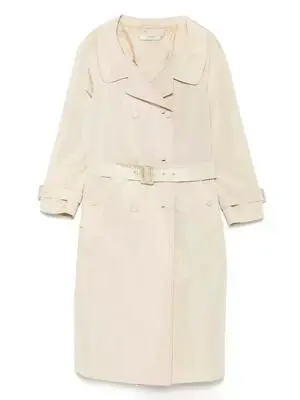 Prada 2000s Belted Trench Coat