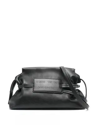 Off-White Zip Tie Clutch Bag - Black