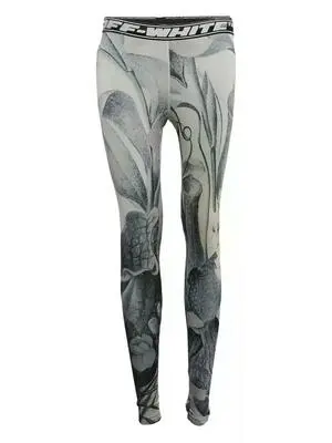 Off-white Floral Bottoms For Women