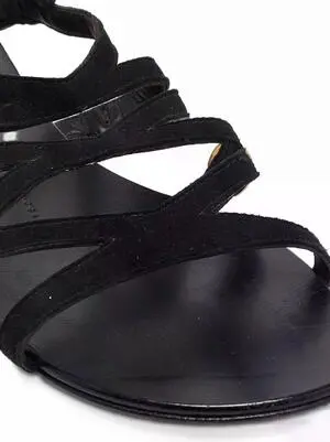 GIUSEPPE ZANOTTI Suede Flat Sandals