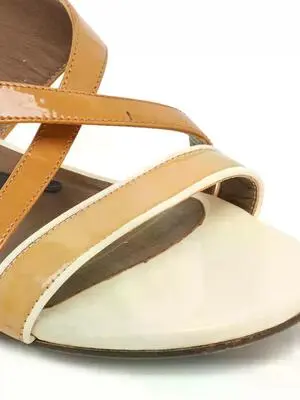 Marni Patent Leather Flat Sandals