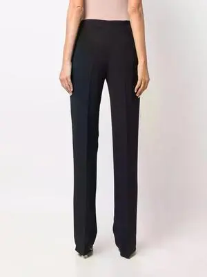 Gianfranco Ferre 1990s High-waisted Tailored Silk-blend Trousers