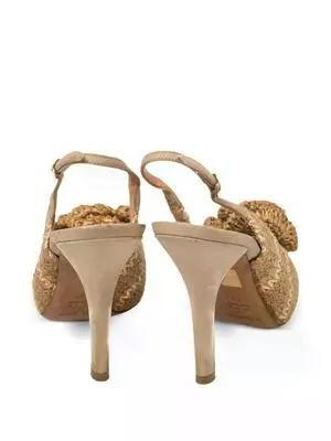 Dolce & Gabbana 100mm Floral-appliqué Pumps