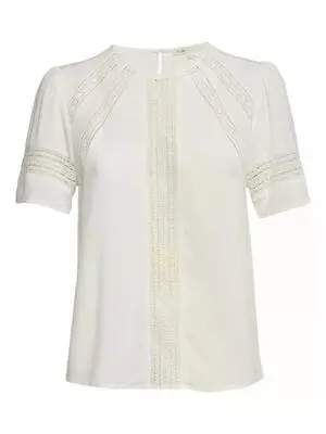 Maje Lace-insert Blouse