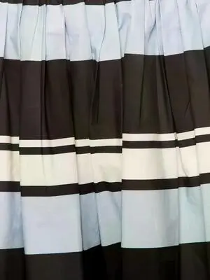 Dolce & Gabbana Striped Pleated Skirt