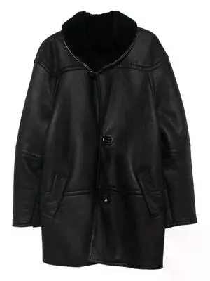A.N.G.E.L.O. VINTAGE CULT 1980s Shearling-collar Coat