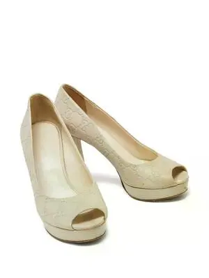 Gucci Leather Heeled Pumps