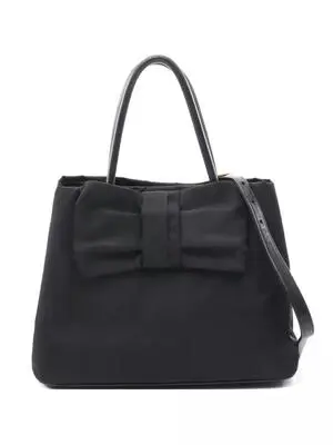 Prada 2000s Bow-detail Tote Bag