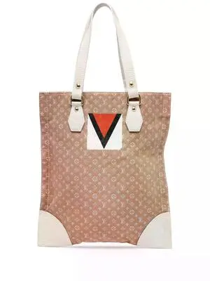 LOUIS VUITTON 2005 Mini Lin Monogram Canvas Tote Bag
