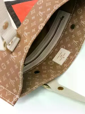 LOUIS VUITTON 2005 Mini Lin Monogram Canvas Tote Bag
