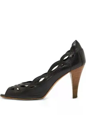 TOD'S 80mm Peep-toe Pumps