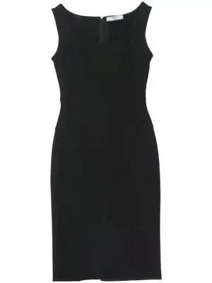 Prada 2000s Sleeveless Midi Dress