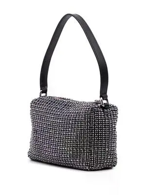 ALEXANDER WANG Mesh Crystal Heiress Pouch Handbag