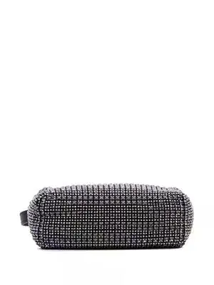 ALEXANDER WANG Mesh Crystal Heiress Pouch Handbag