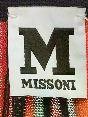 Missoni Striped Cardigan - Red