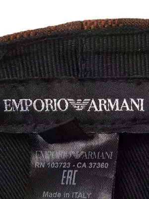 Emporio Armani Monogram-print Baseball Cap