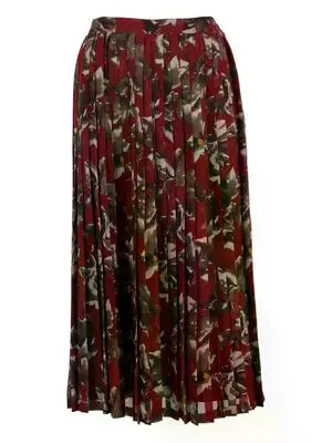 Gucci 1970s Pleated Maxi Skirt